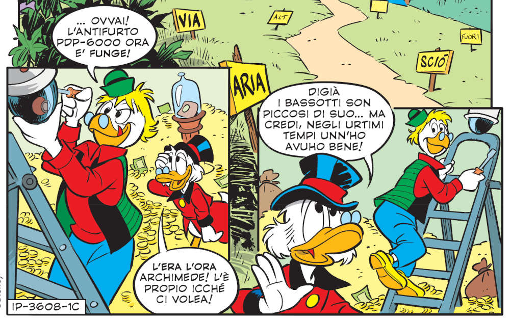 Topolino #3608: La festa dei dialetti – Al caffé del Cappellaio Matto