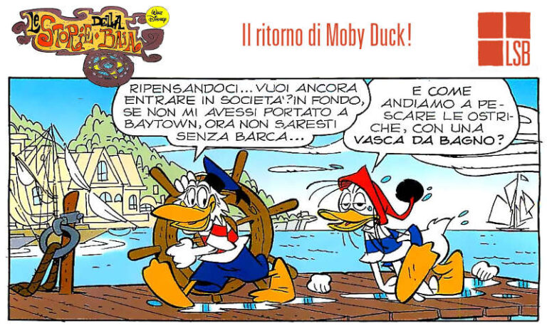 Storie della baia: il ritorno di Moby Duck – Lo Spazio Bianco