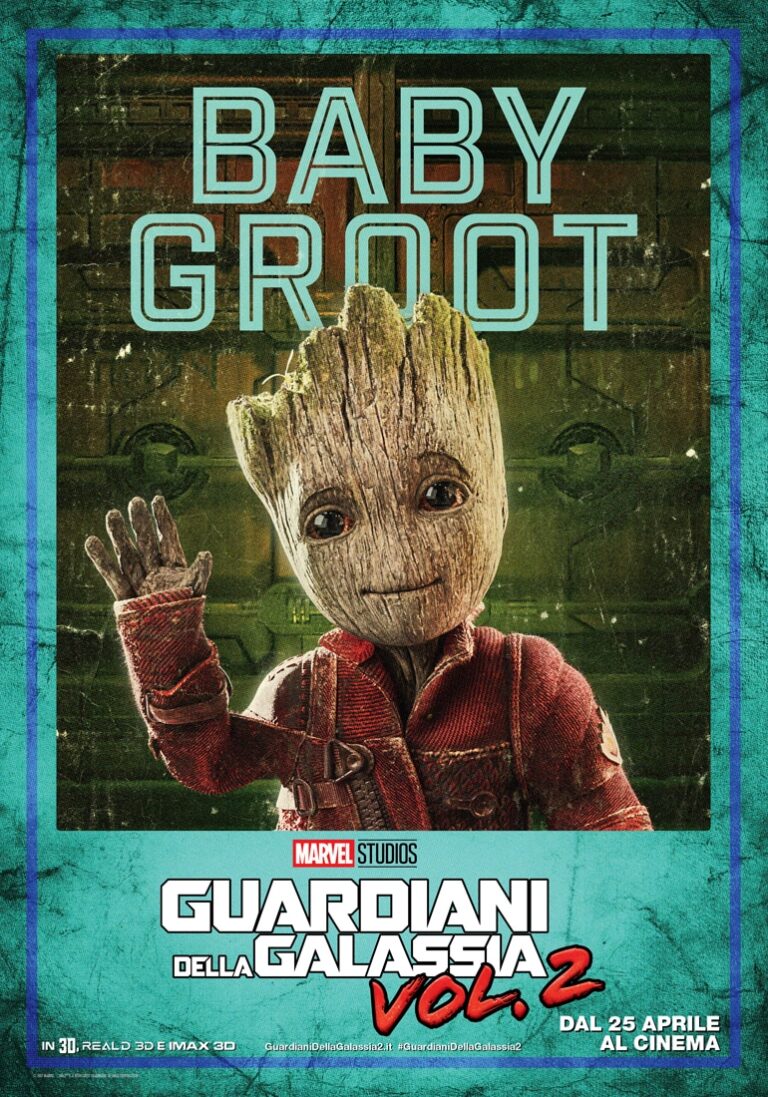 Guardiani della Galassia Vol. 2 – I character poster in italiano – Lo ...