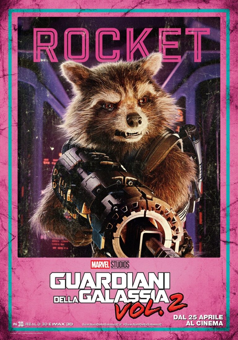 Guardiani della Galassia Vol. 2 – I character poster in italiano – Lo ...