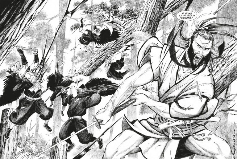 Chanbara: la perfezione giapponese di Recchioni e Accardi