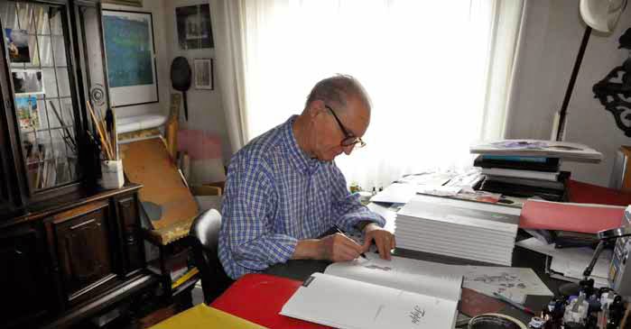 Sergio Toppi - L'uomo delle paludi