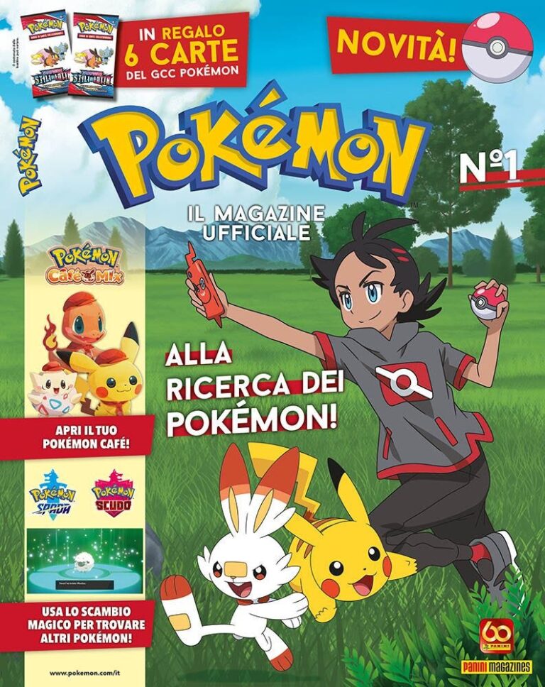 È uscito Pokémon – Il Magazine Ufficiale da Panini Comics – Lo Spazio ...