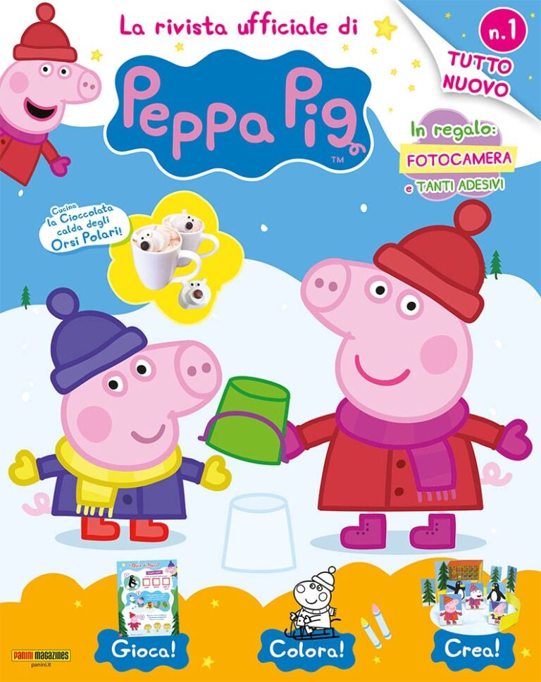È uscita La Rivista Ufficiale di Peppa Pig – Lo Spazio Bianco