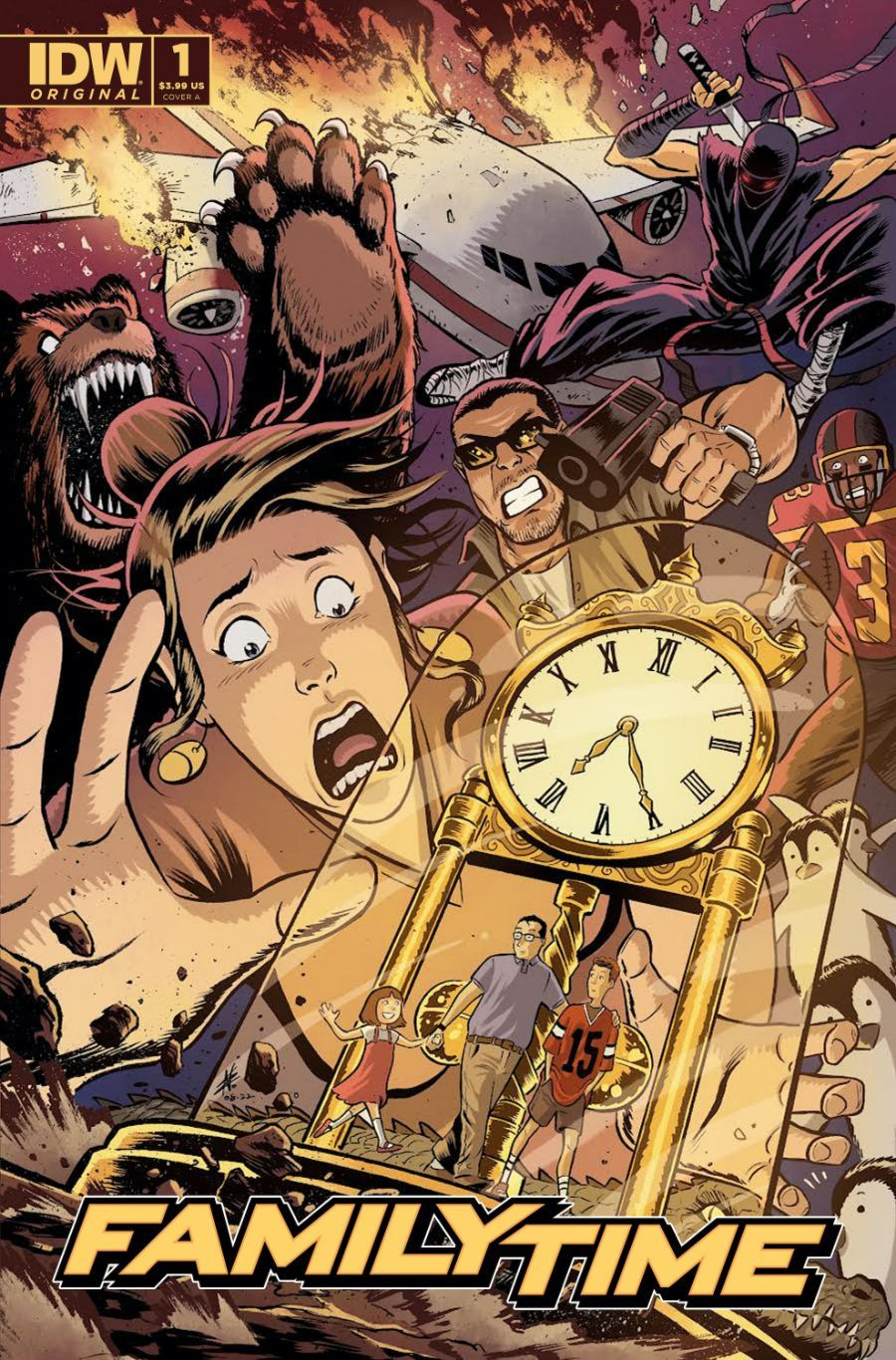 IDW al lavoro su serie tv e fumetto Sci-Fi "Family Time"