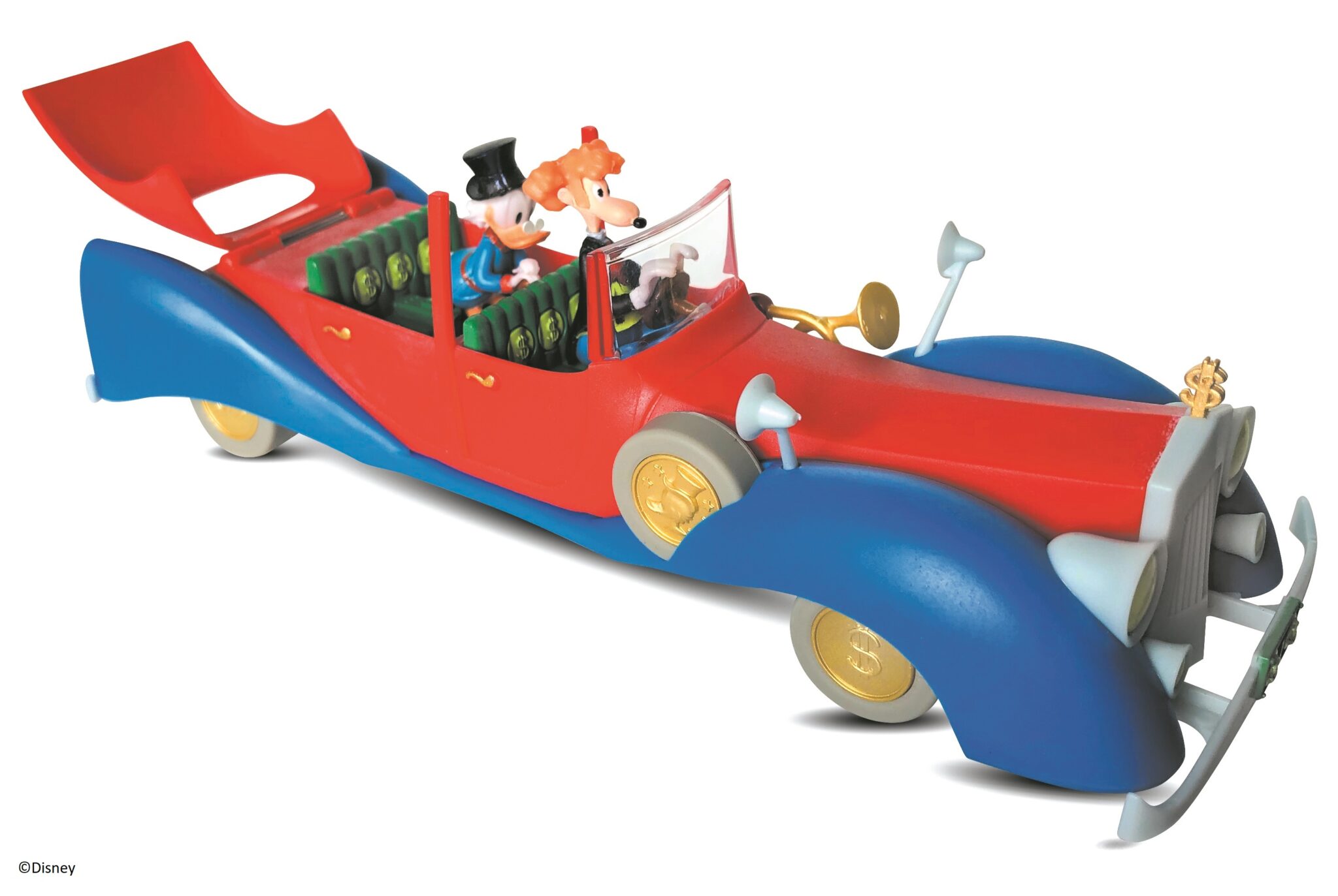 Con Topolino la limousine di Paperone