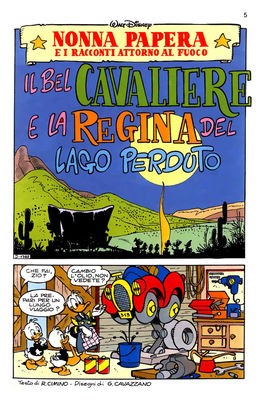 Nonna Papera narratrice: “I racconti attorno al fuoco”